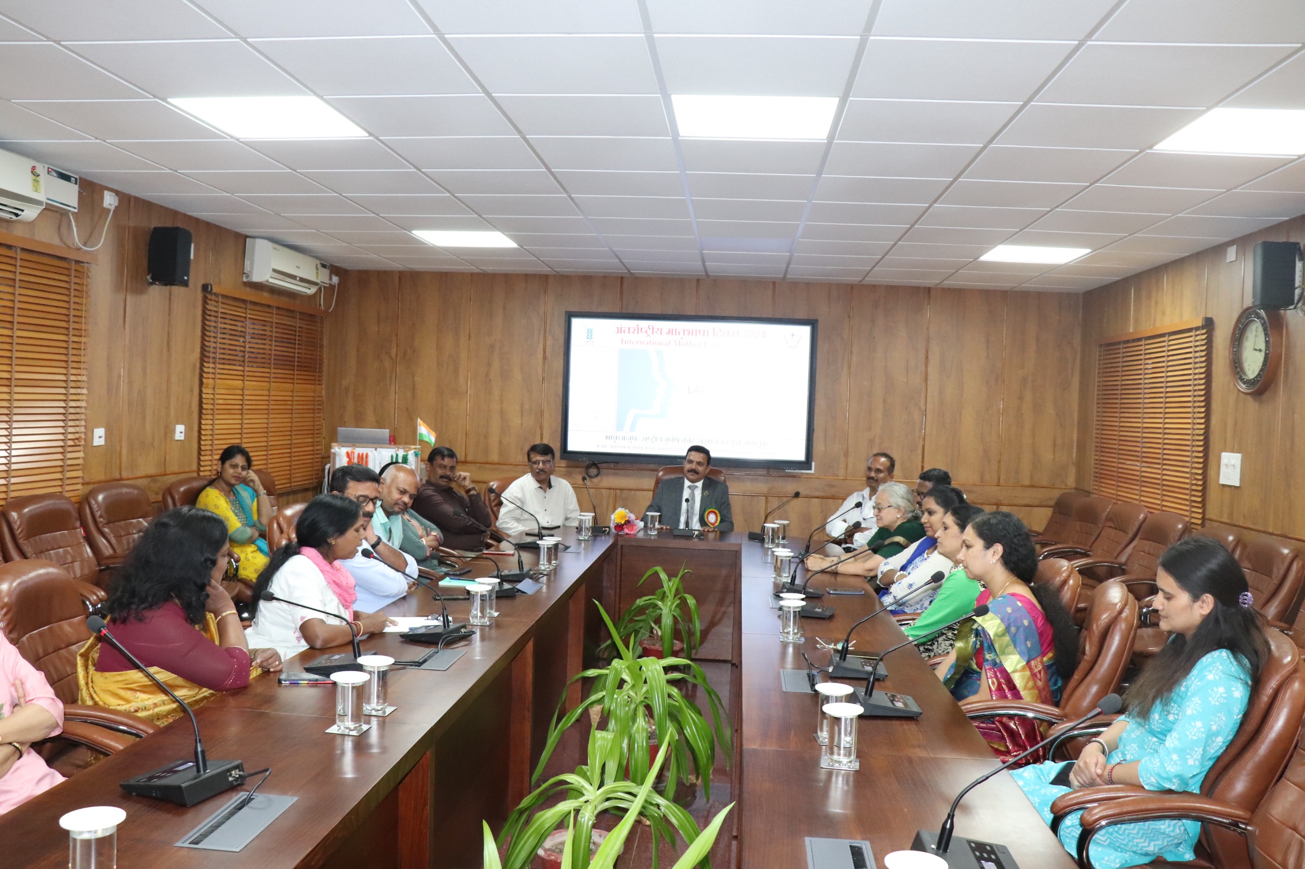 International Mother Language day celebrated at ICAR-NBAIR, Bangalore ...